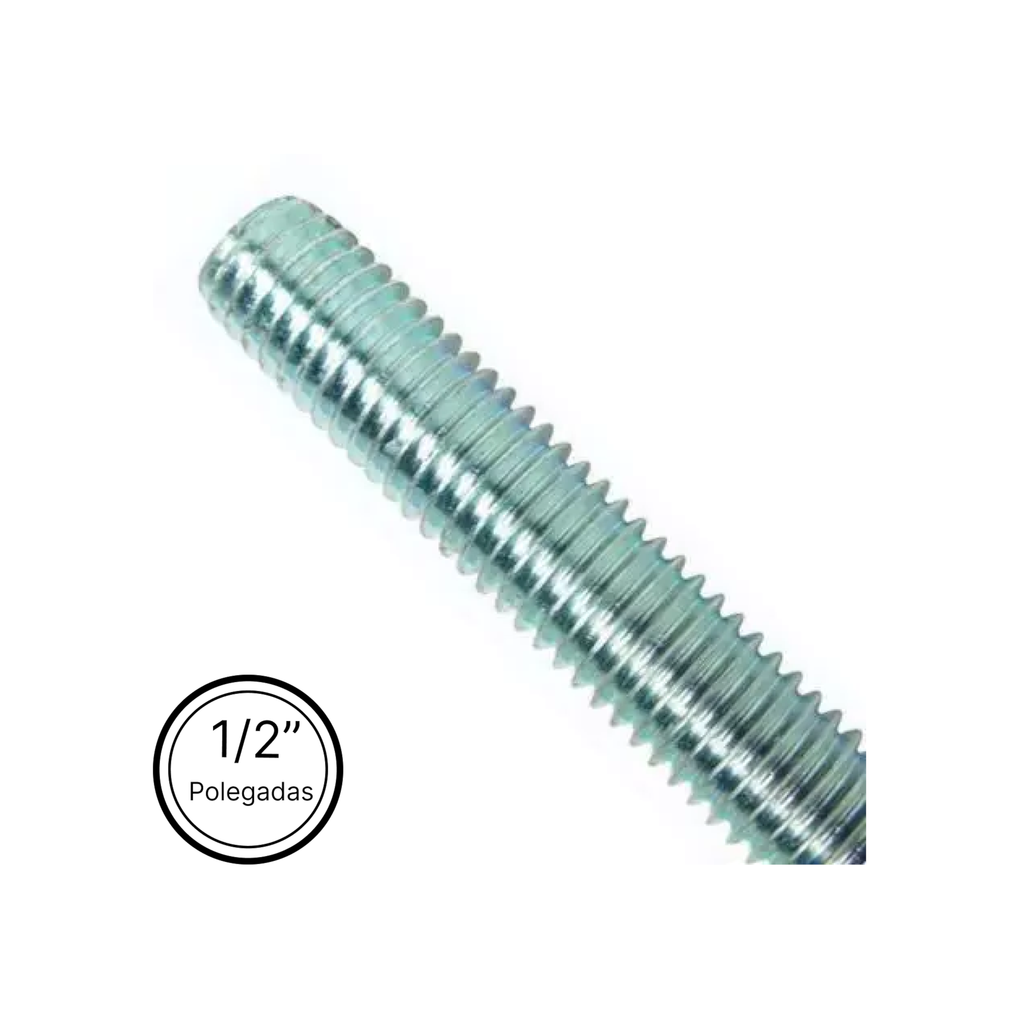 Barra Roscada 1/2mm 1 Metro Real Parafusos - Apotiguar