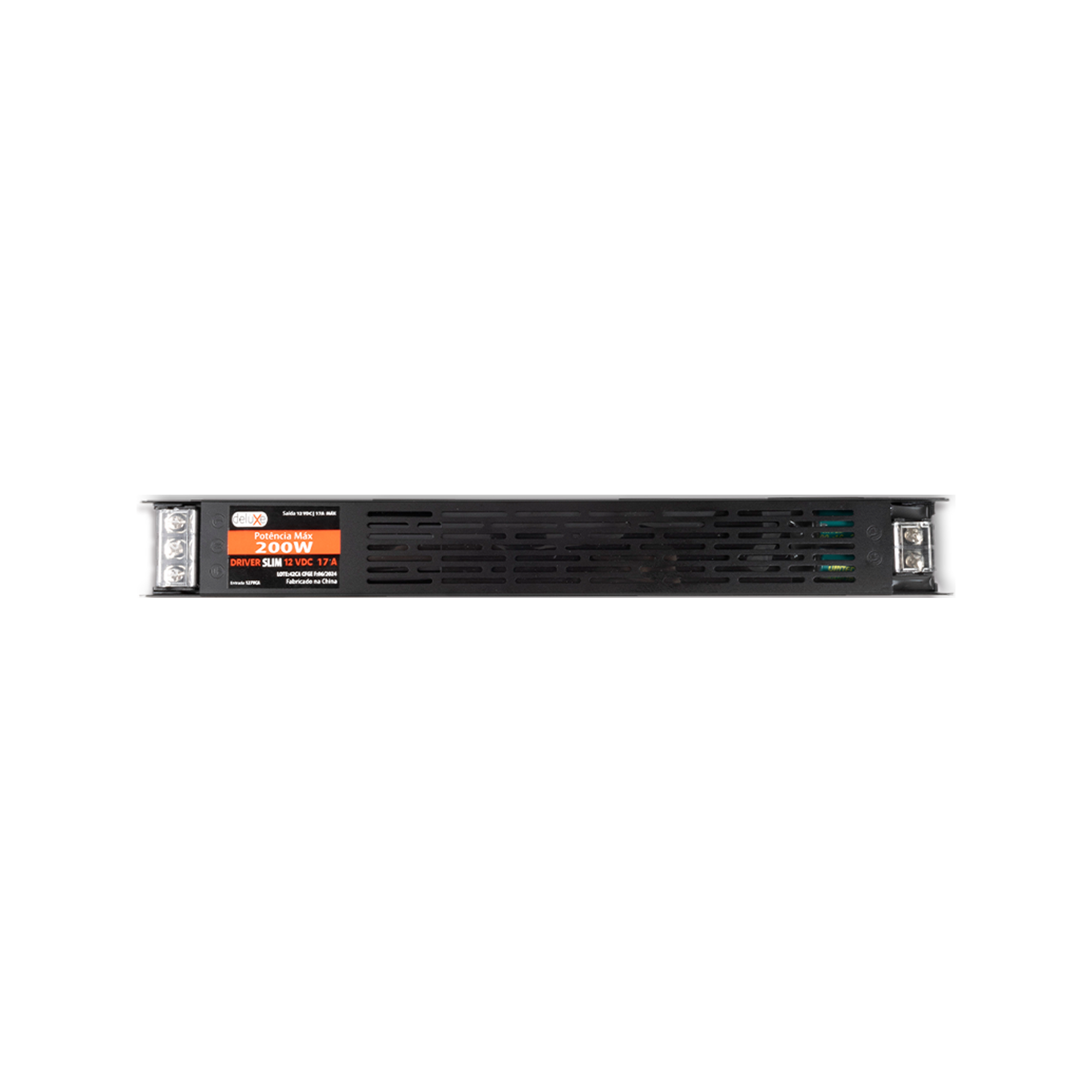 Driver Slim para Fita de LED 12V 17A 200W 220V Avant - Apotiguar