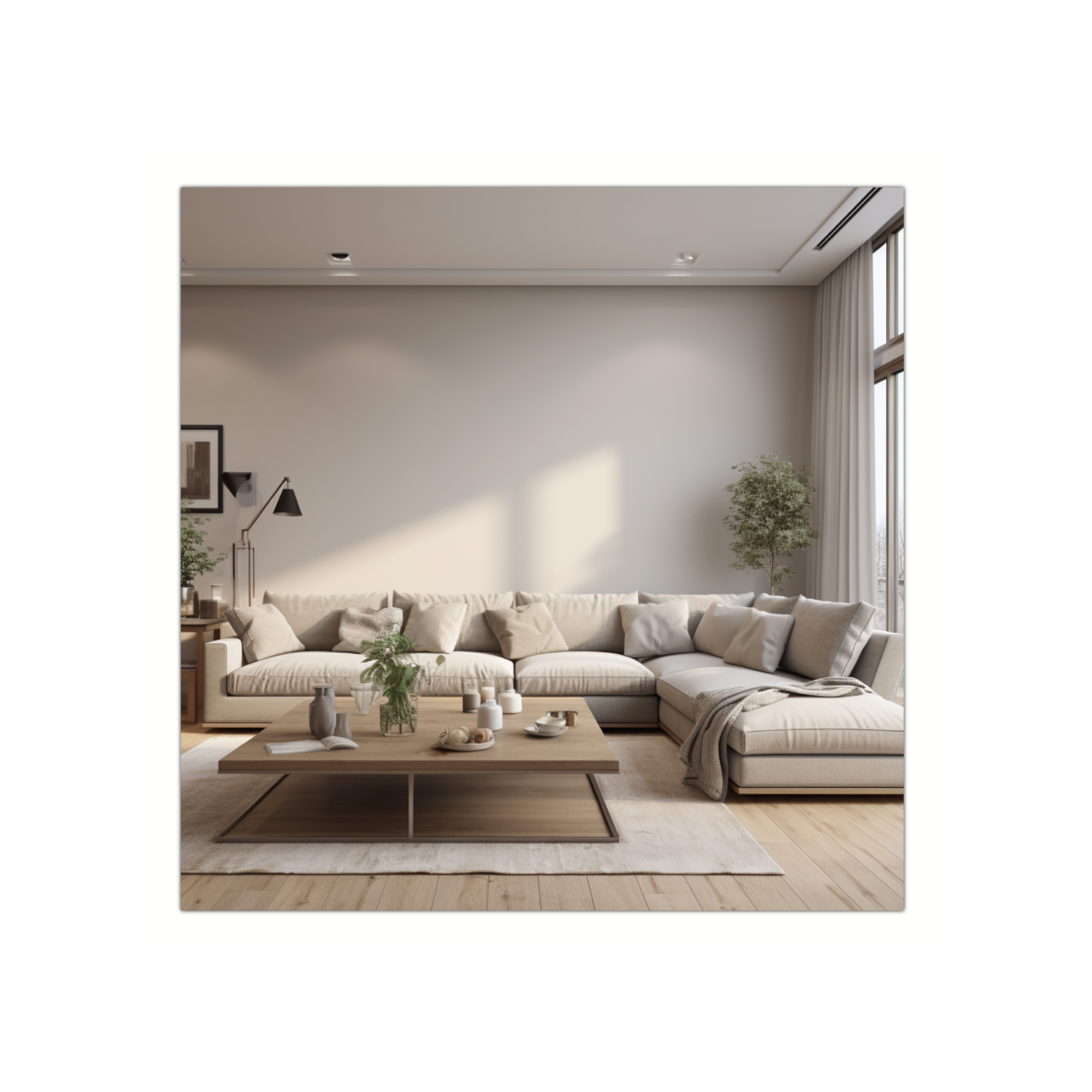 Espelho Quadrado 30x30cm Multiuso Reduna - Apotiguar