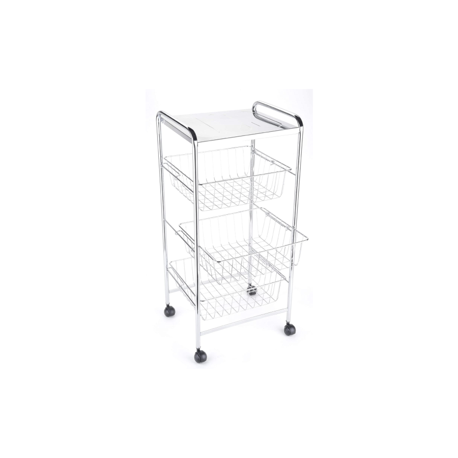 Fruteira Inox com Rodizio Future - Apotiguar