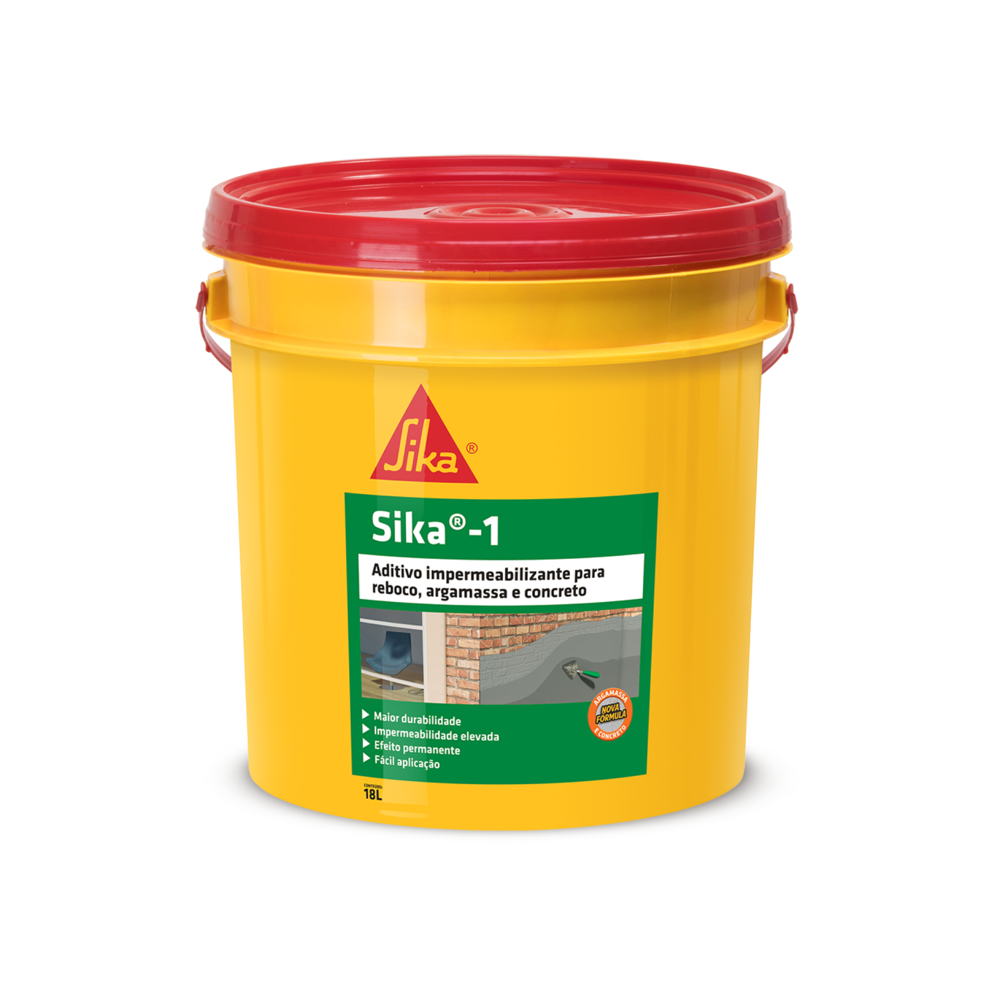 Impermeabilizante Sika-1 18L Sika - Apotiguar