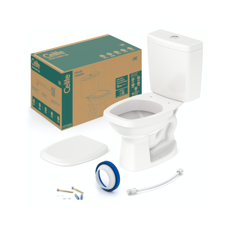 Kit Acoplado Like Completo Branco Celite - Apotiguar