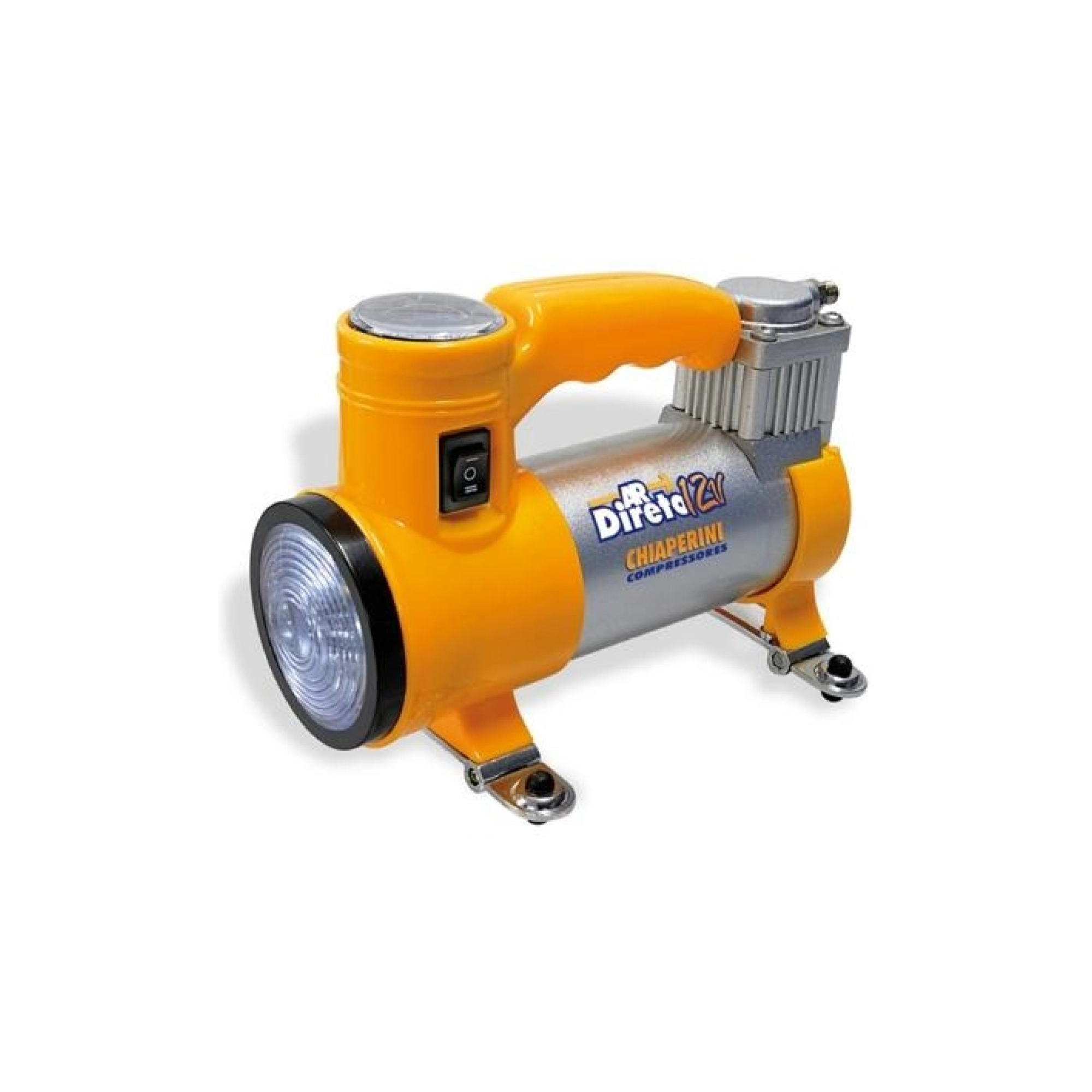 Mini Compressor de Ar com Lanterna 12V 150Psi Chiaperini - Apotiguar