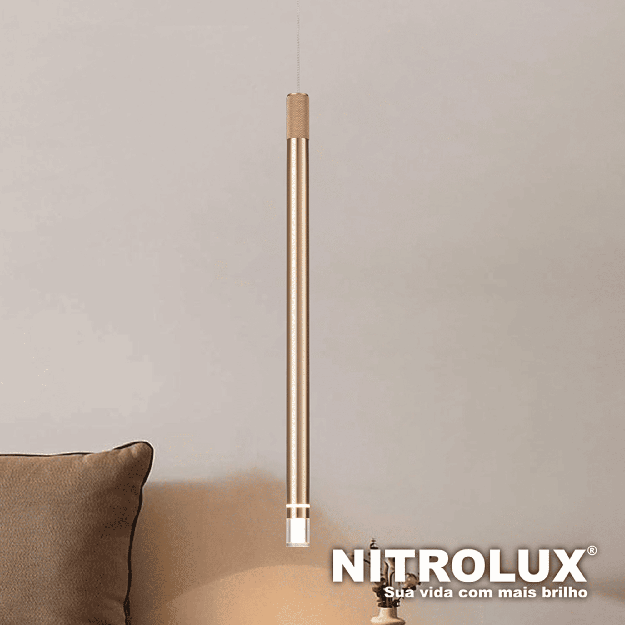Pendente LED Wizzard-101D 10W 3000K Nitrolux - Apotiguar