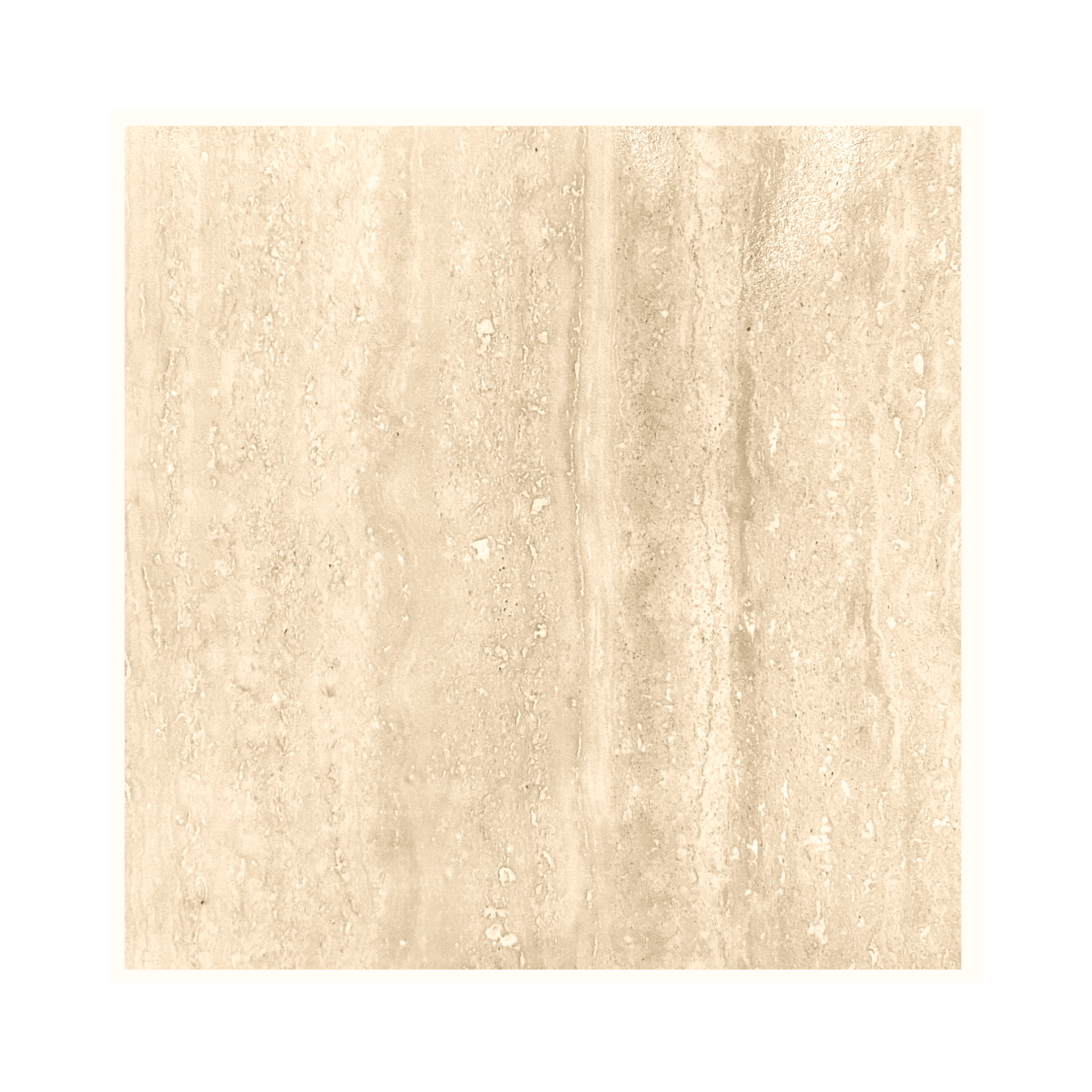Piso 45x45cm Tipo A Travertino Beige Ravello - 2,00m² - Apotiguar