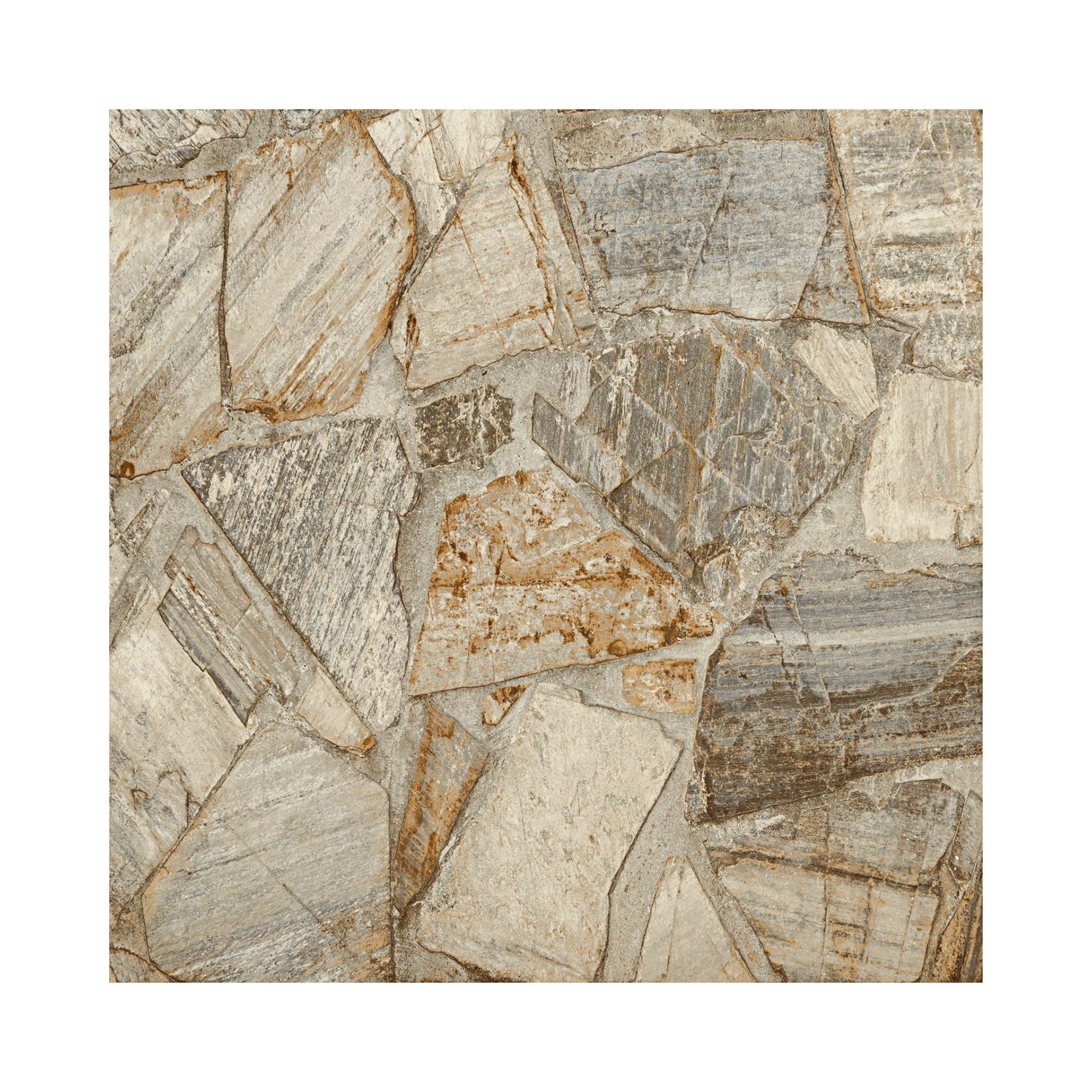Piso 54x54cm Tipo A Traffic Stone Antiderrapante HD Arielle - 2,62m² ...