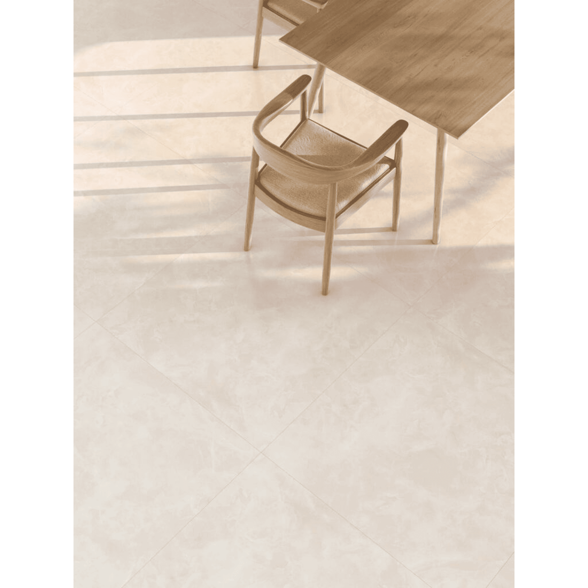 Porcelanato 90x90cm Tipo A Olimpo Bege Cetim Incesa - 2,40m² - Apotiguar