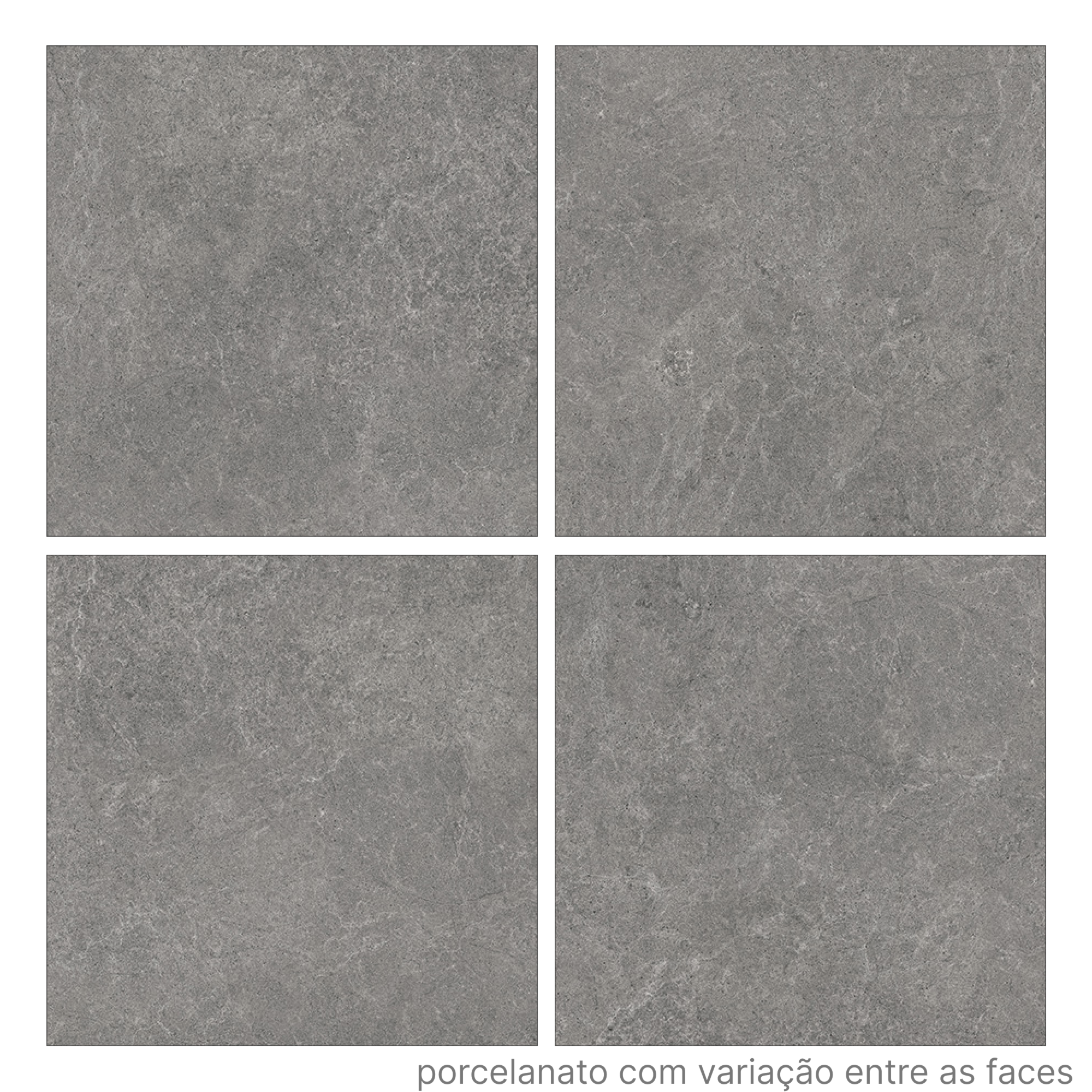 Porcelanato 92x92cm Tipo A Navarra Grey Ext Villagres - 1,69m² - Apotiguar