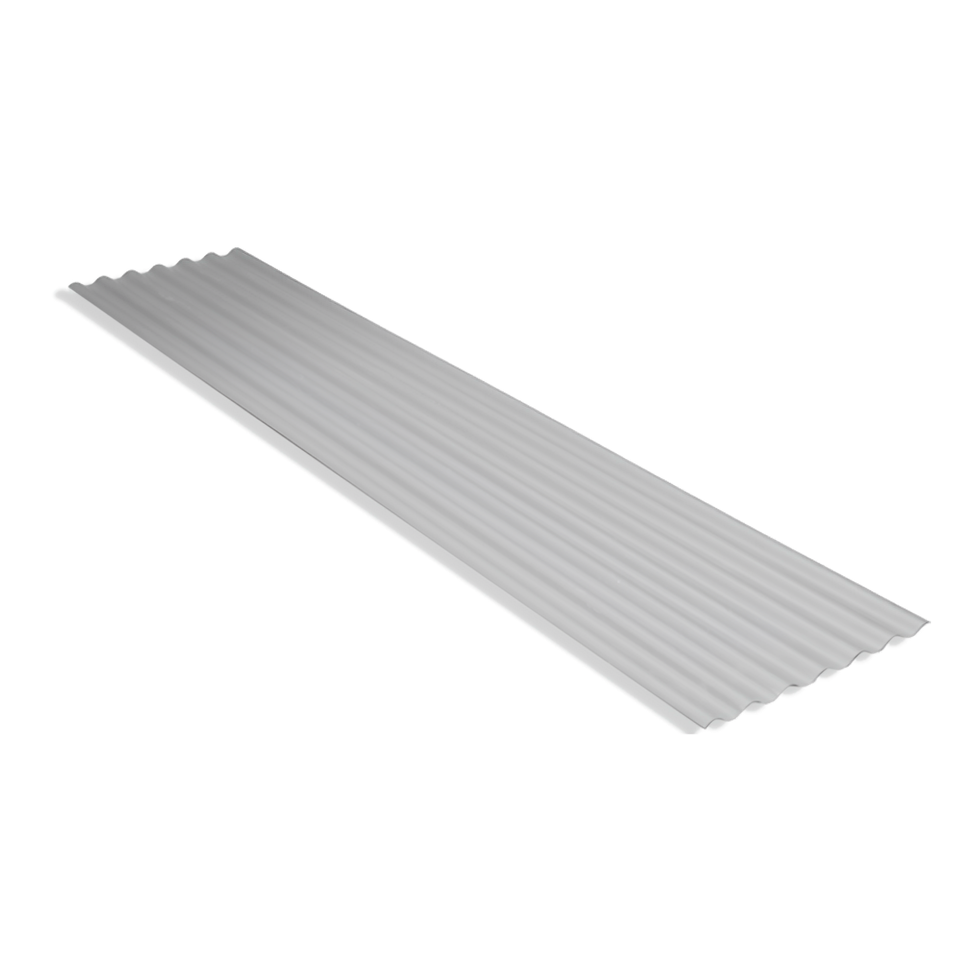 Telha PVC Minionda Cinza 244x50cm Eplast - Apotiguar