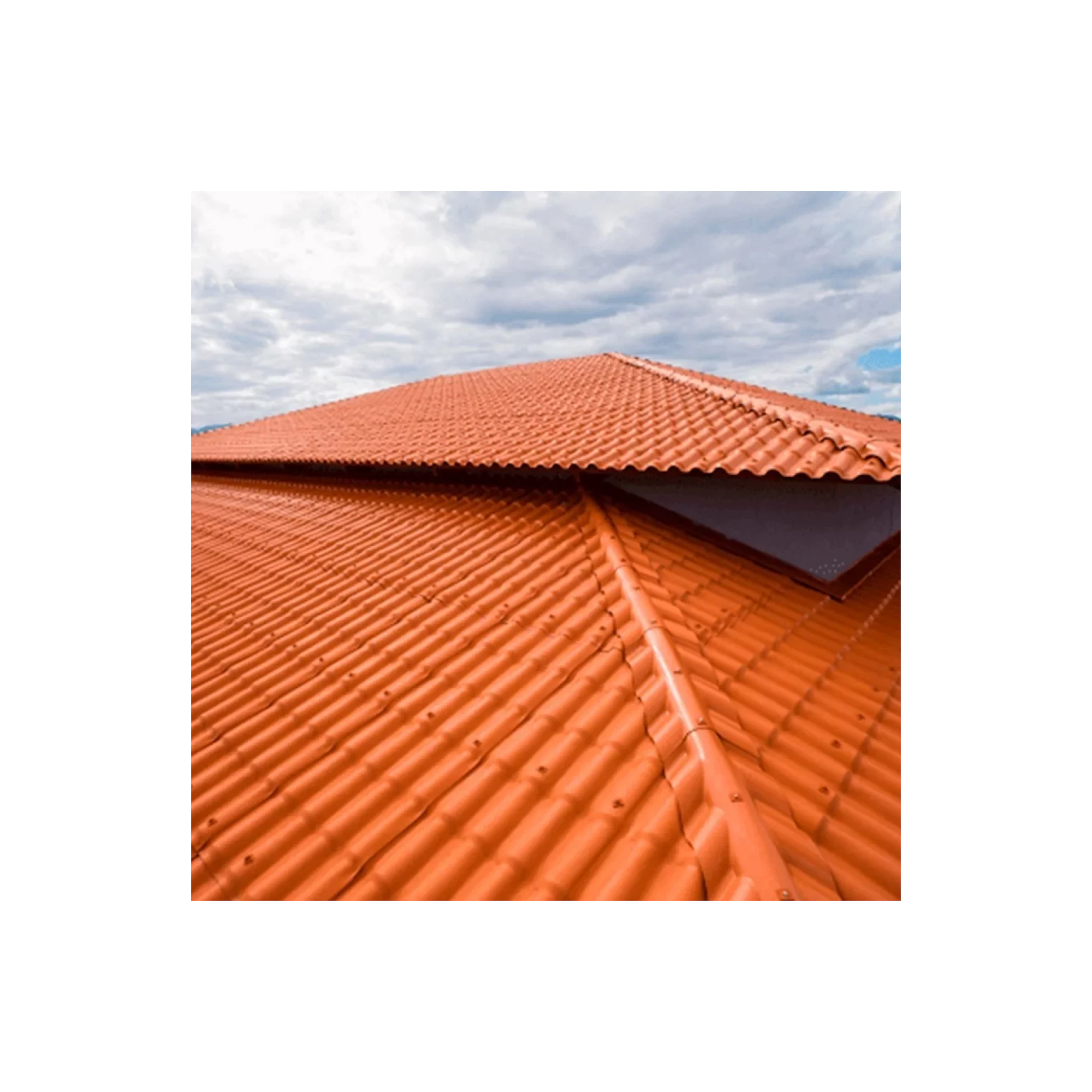 Telha PVC Plan Cerâmica 2,41mx88cm Eplast - Apotiguar