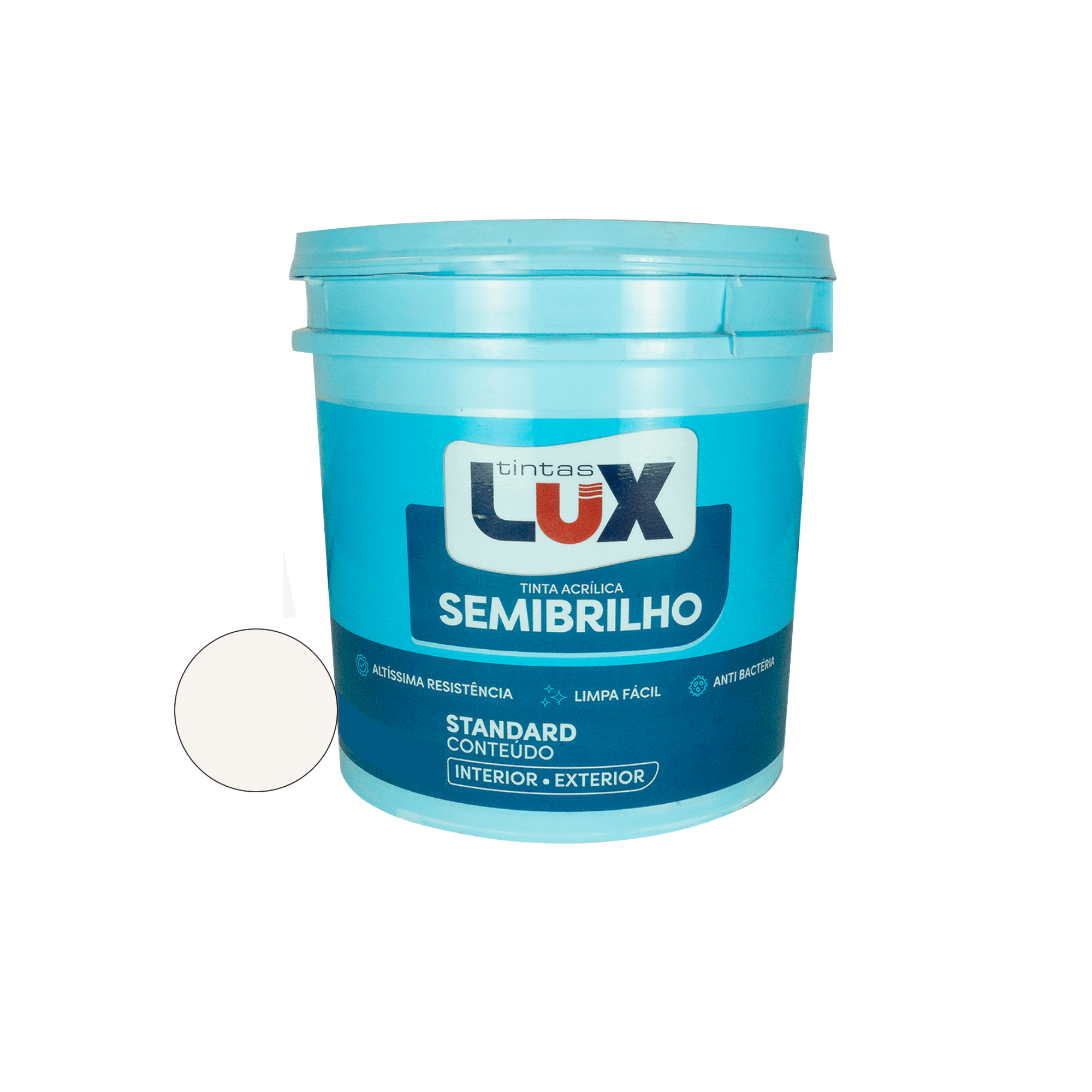 Tinta Lux Semi Brilho Branco Neve 3,6L - Apotiguar