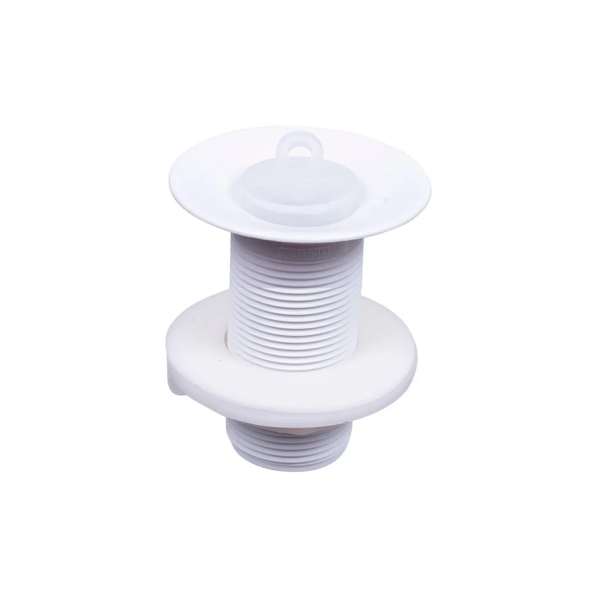 Válvula para Lavatório com Tampa 7/8" sem Ladrão e Unho 56mm Branco ...